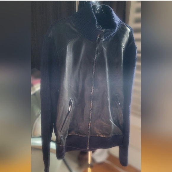 Coach | Jackets & Coats | Coach Leather Zip Up Jacket | Poshmark